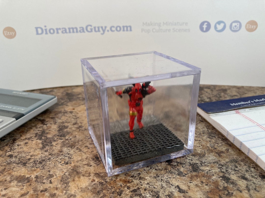 Deadpool 2 Inch Decorative Diorama Cube - Etsy