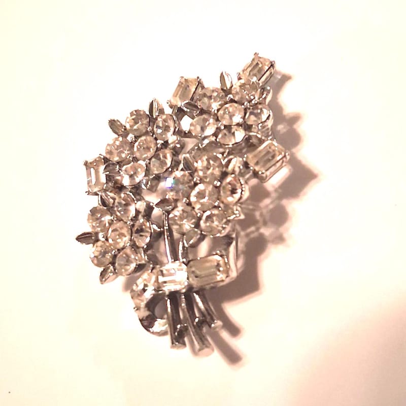 Rhinestone Pin Lisner - Etsy