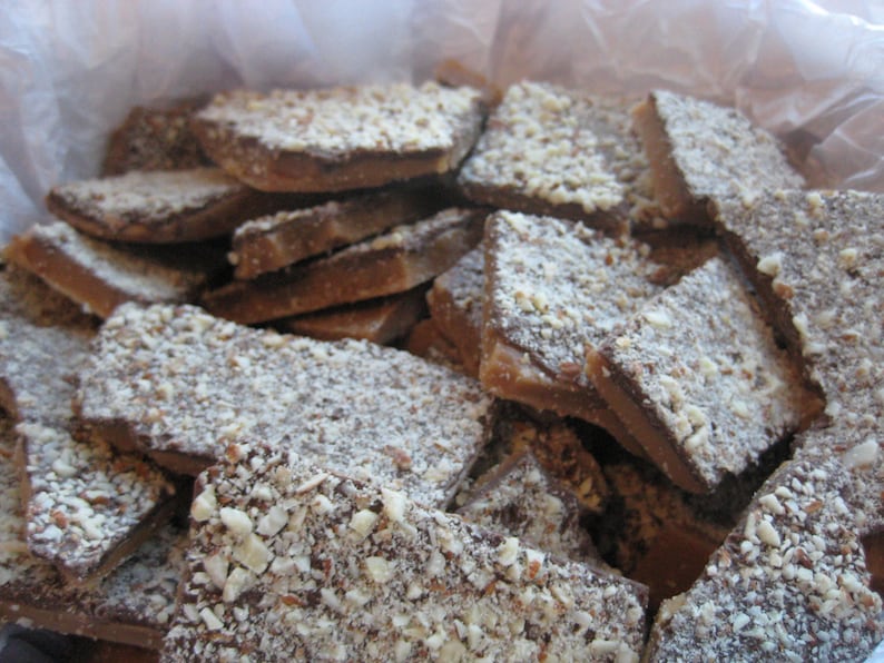 Dee's Homemade English Toffee - Etsy
