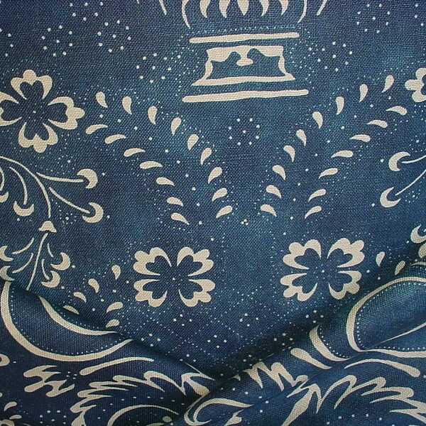 Delft Blue Fabric - Etsy