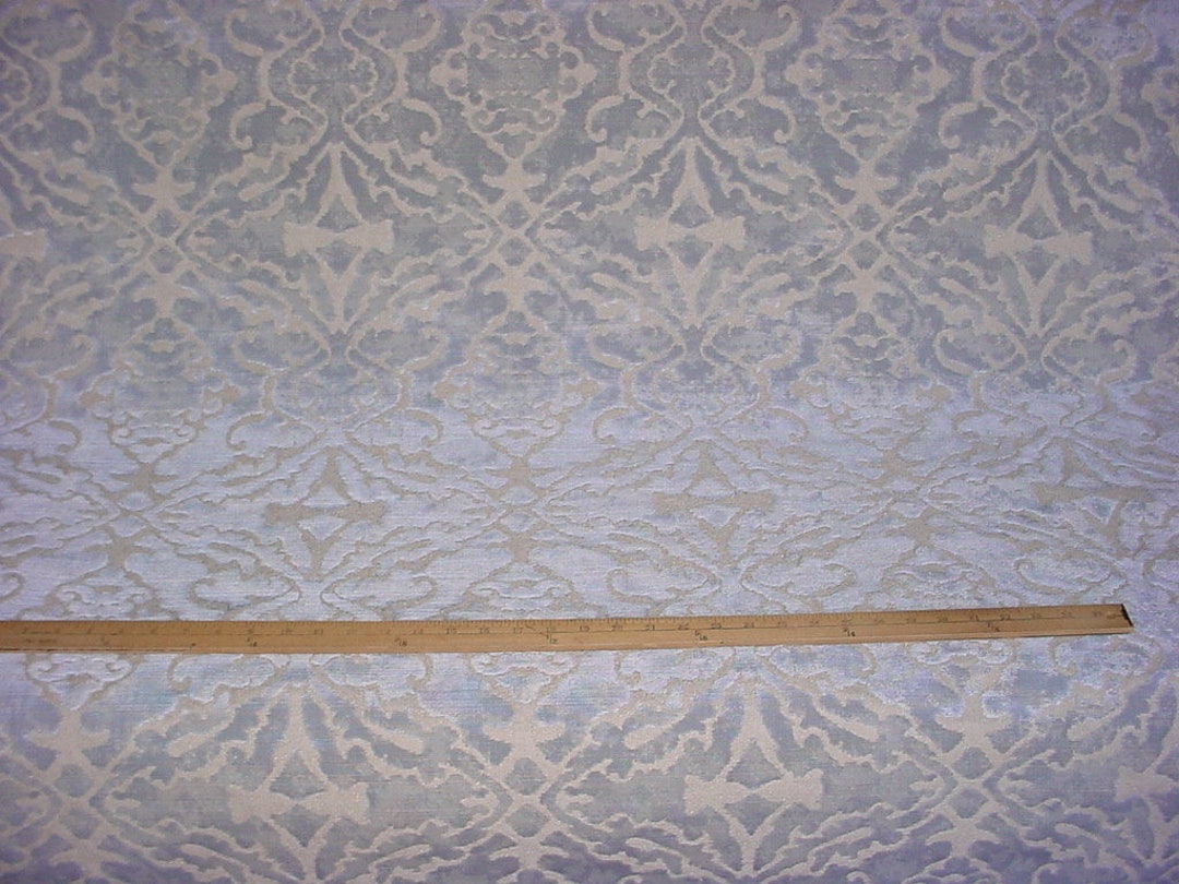 4 Yards Luxurious Scalamandre 27084 Palazzo Velvet in Glacier Luxury ...