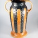 Tall Orange Ceramic Vase Ditmar Urbach Alienware Art Deco - Etsy