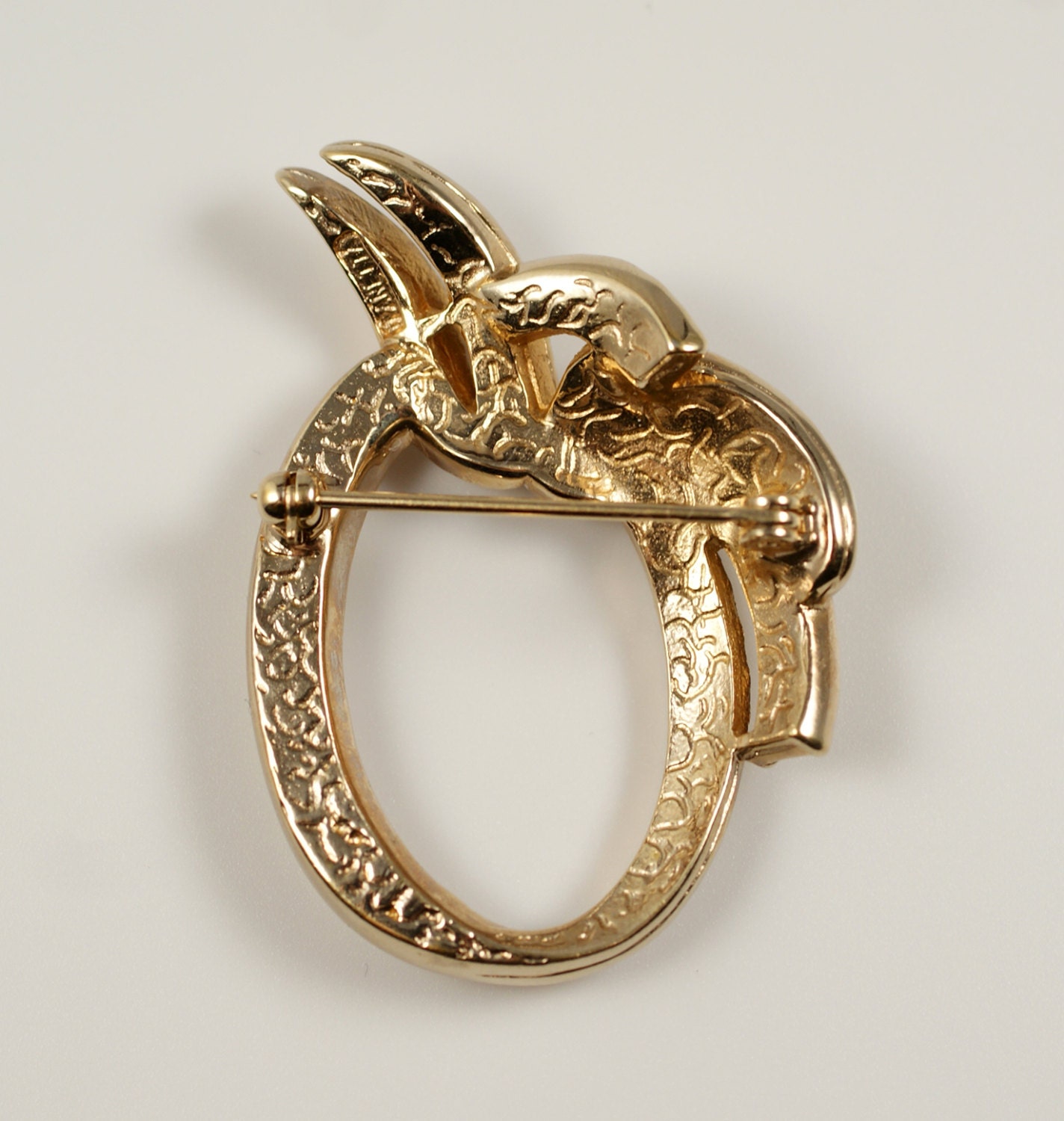 Panetta Brooch Pin, Pave Rhinestone Brooch, Vintage Panetta Pave and ...
