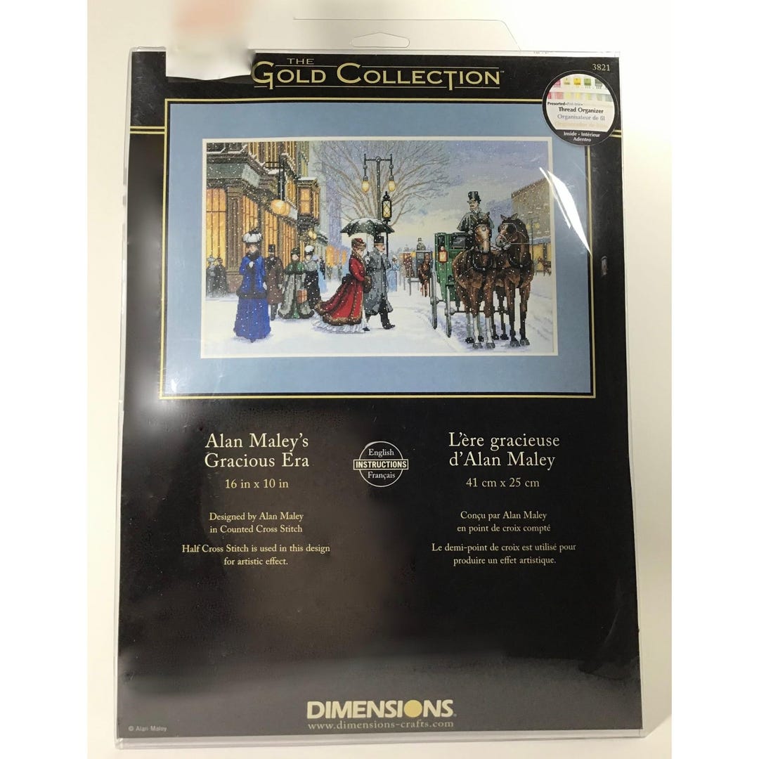 Alan Maley's Gracious Era Counted Cross Stitch Kit by Dimensions Gold ...