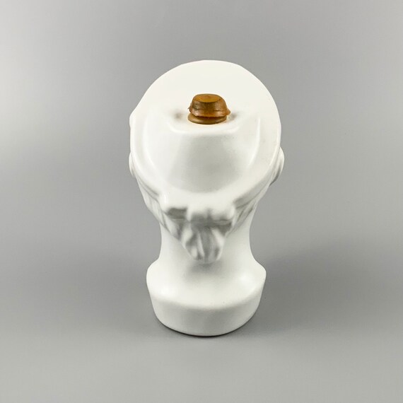 Vintage Perfume Bottle, Julius Caesar Bust Head, Vani… - Gem