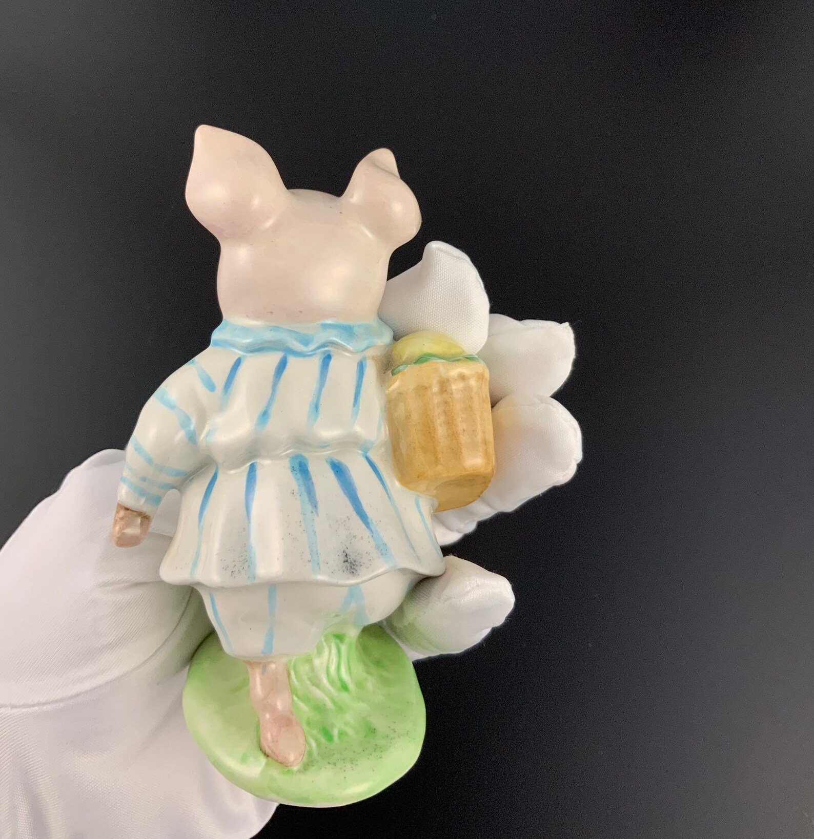 Vintage Beatrix Potter Beswick Pottery Little Pig Robinson Figurine ...