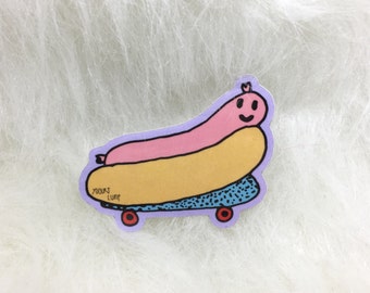 Skateboarding dog | Etsy