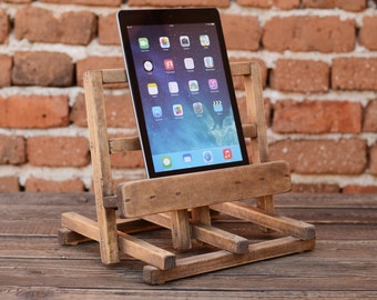 Wooden Ipad Stand - Etsy