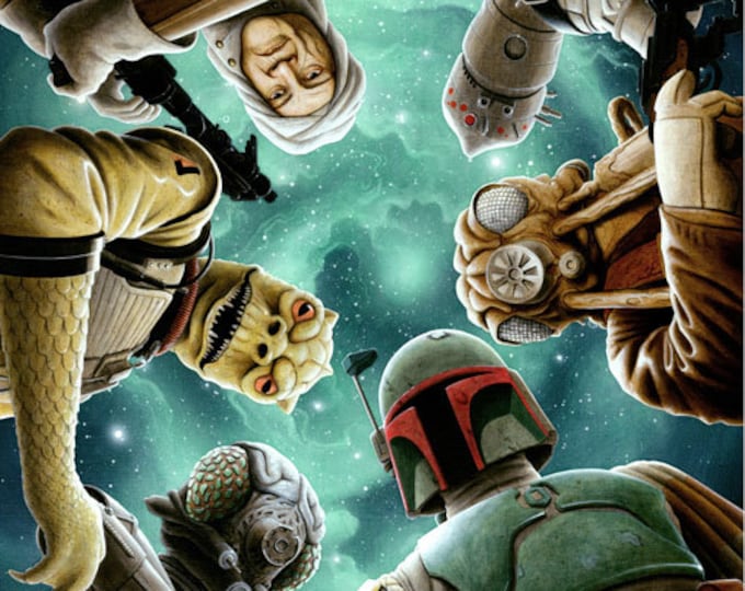 Print: Bounty Hunters - Etsy