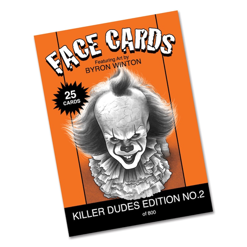 Face Cards: Killer Dudes 2 | Etsy