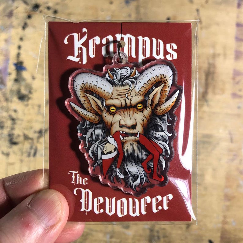 Ornament: Krampus the Devourer - Etsy