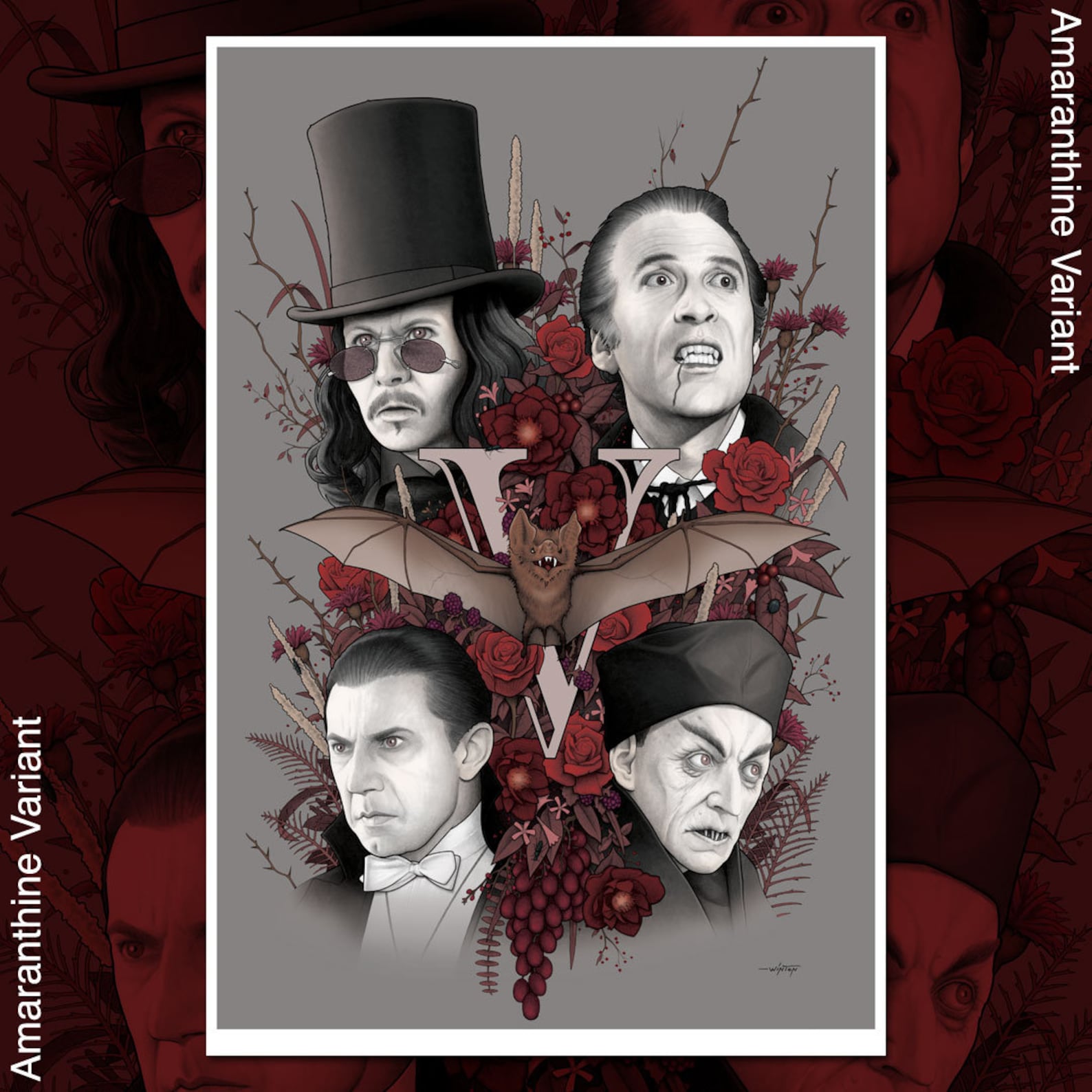 The Four Vampires 16 x 24 Matte Giclee Print | Etsy