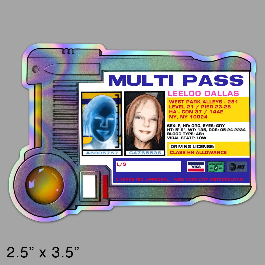 Sticker: Multi Pass - Etsy