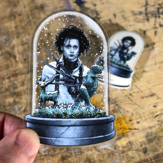 Sticker: Edward Scissorhands - Etsy