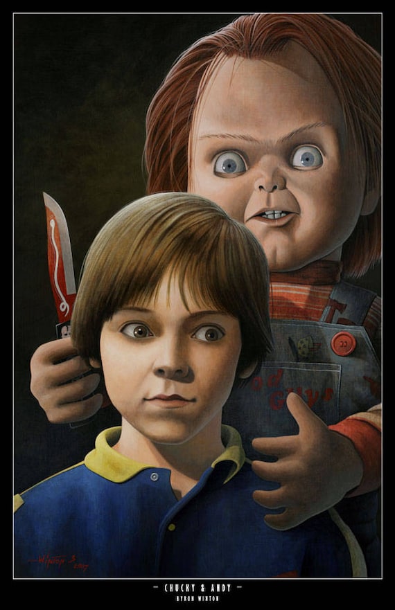 Print: Chucky & Andy - Etsy