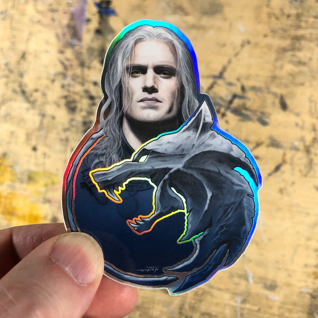 Sticker: the Witcher - Etsy