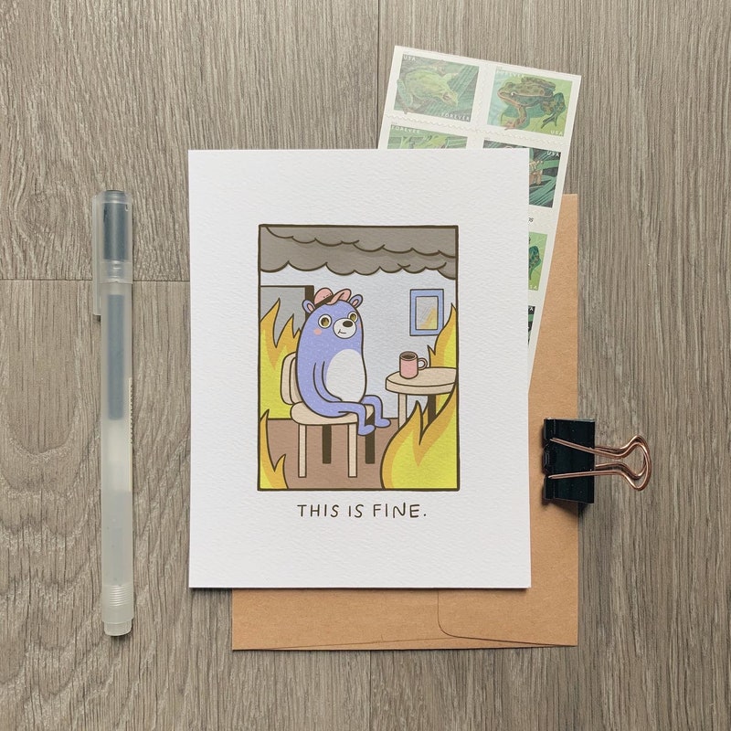 Meme Card - Etsy