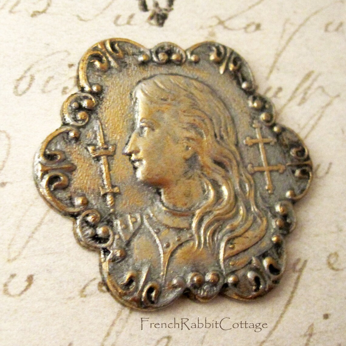 Joan of Arc Pin Brooch. Joan of Arc Jewelry. Jeanne D Arc - Etsy