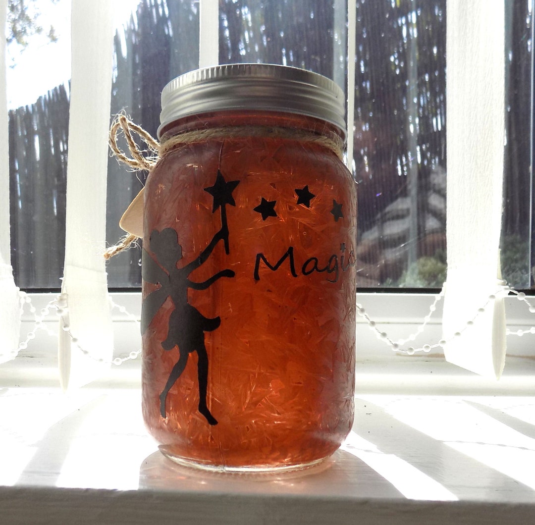 Fairy Magic Dust Firefly Mason Jar LED Light Up Battery - Etsy