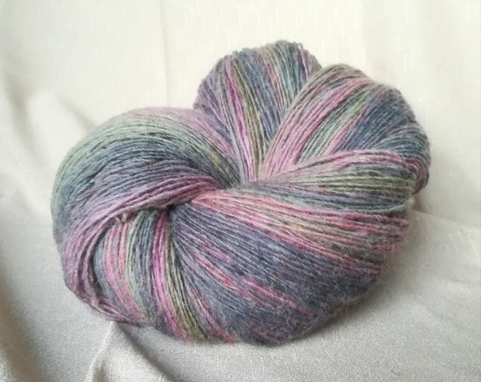 Dundaga Multicoloured Pure Wool Yarn Sheep Wool Natural Rustic Wool ...