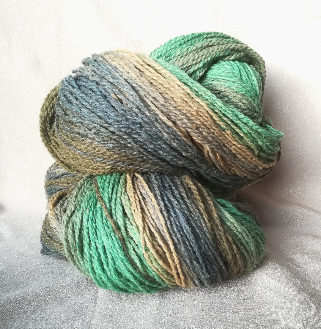 Dundaga Wool Yarn: Multicolor Lace 6/2, 100% Natural Sheep Wool - Etsy