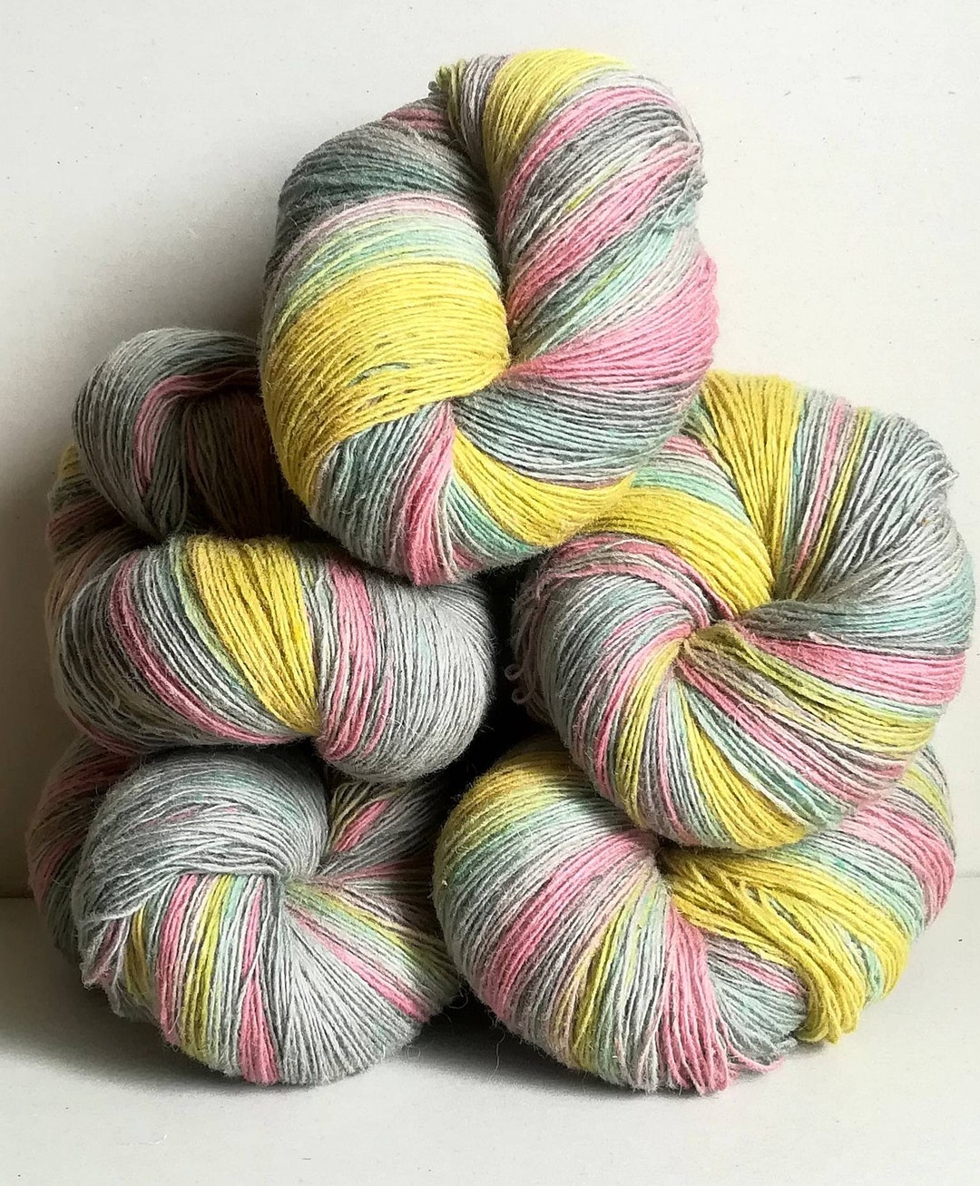 Wool Yarn Dundaga 100% Natural Sheep Wool Natural Rustic Wool Yarn ...