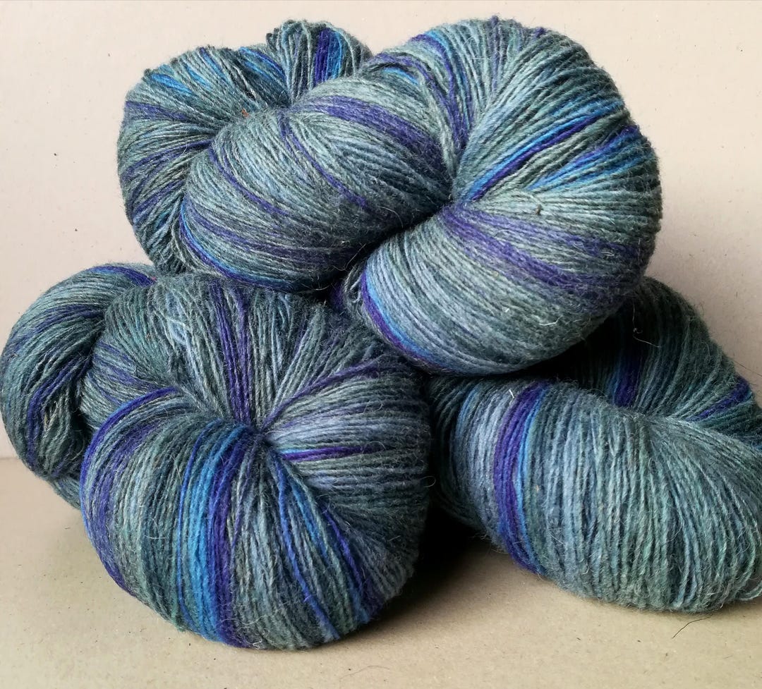 Dundaga Yarn Gotland and Latvian Sheep Wool Yarn 70/30 Rustic Wool Yarn ...