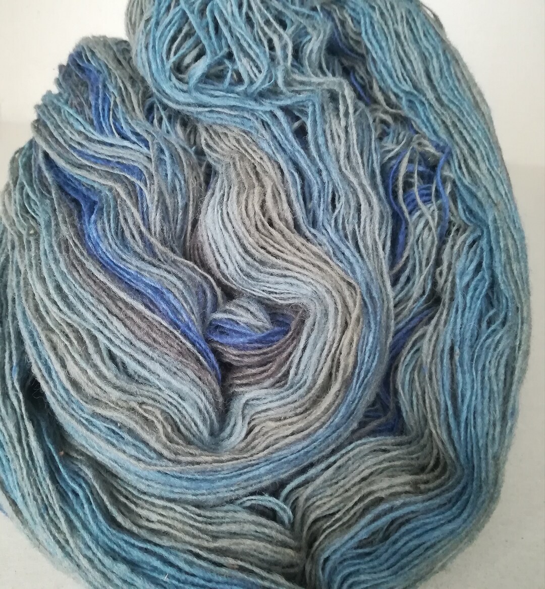 Wool Yarn Dundaga 100% Natural Sheep Wool Natural Rustic Wool Yarn ...