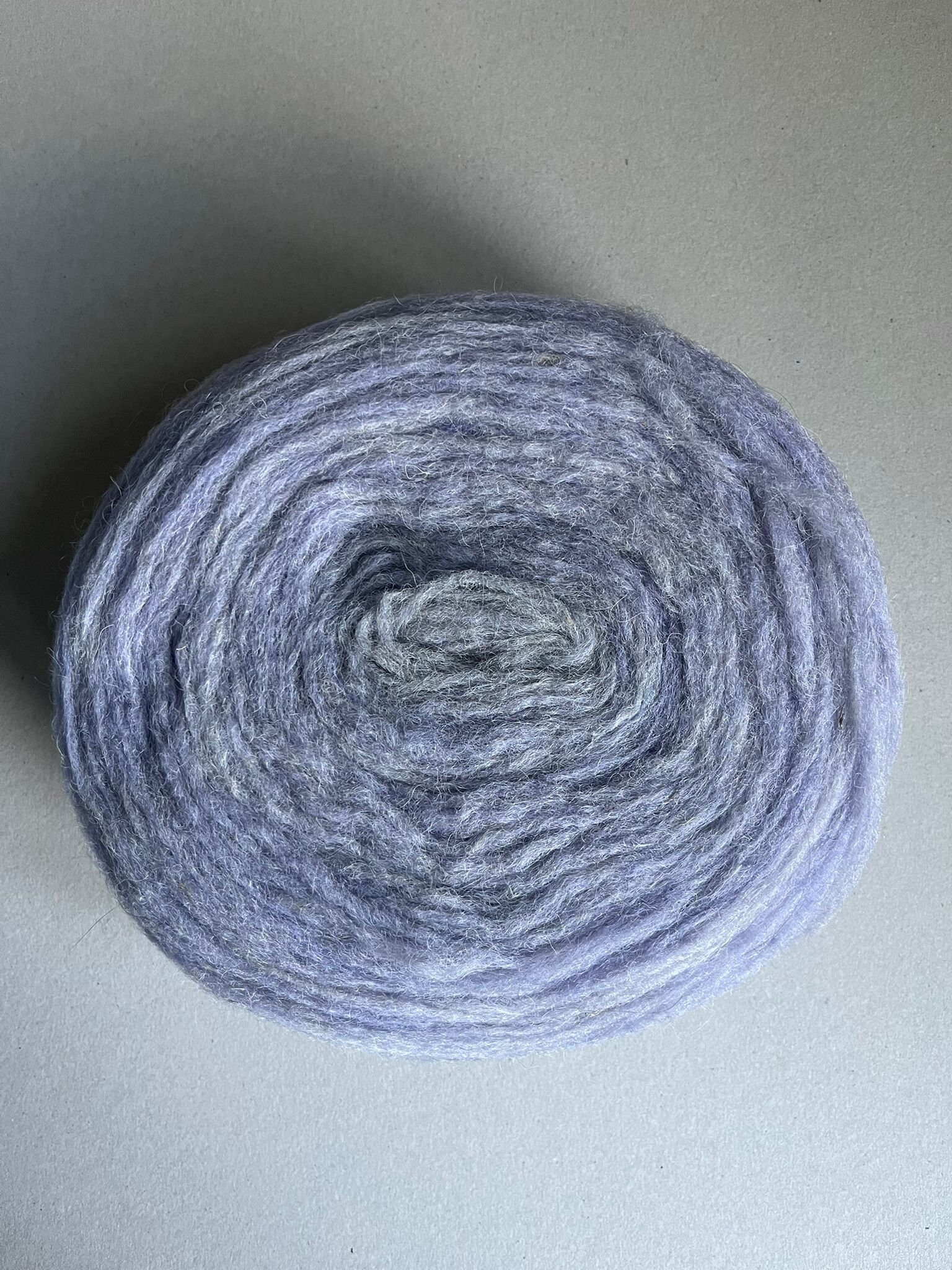 Dundaga Unspun Wool Pre Yarn Blue-lilac Pencil Rowing 2-ply - Etsy