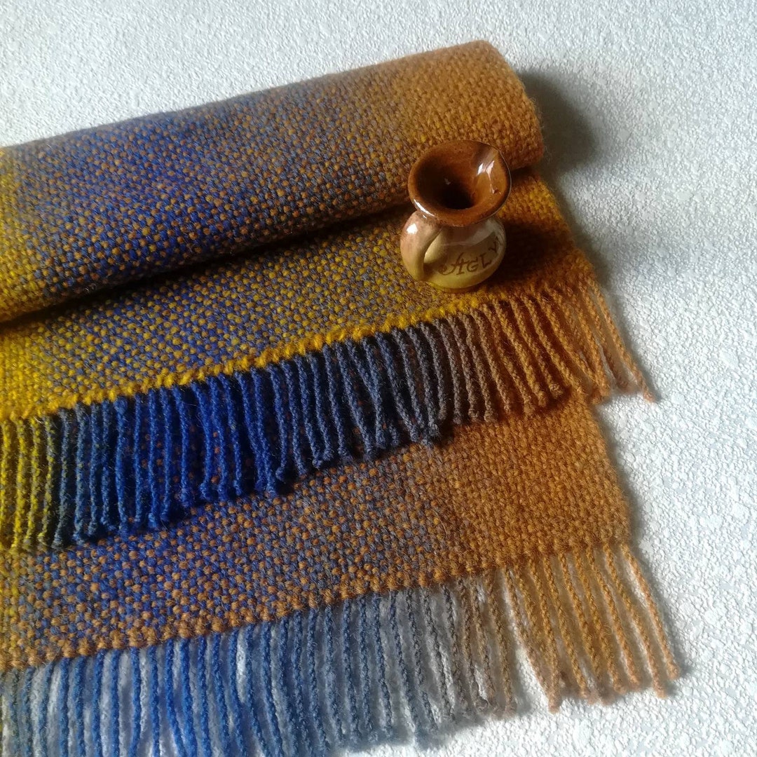 Handwoven Wool Table 25.0"x11.0" Runner Woven Table Rug Woven Table Mat ...