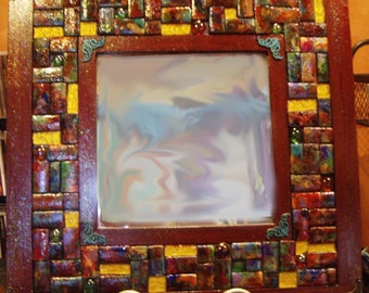 Wood Block Mirror - Etsy