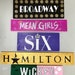 Broadway Musicals Directional Signpost Signs - Etsy