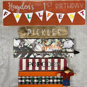 Fall Festival Directional Sign - Etsy