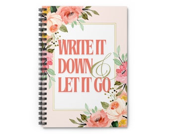 Let It Go Journal - Etsy UK