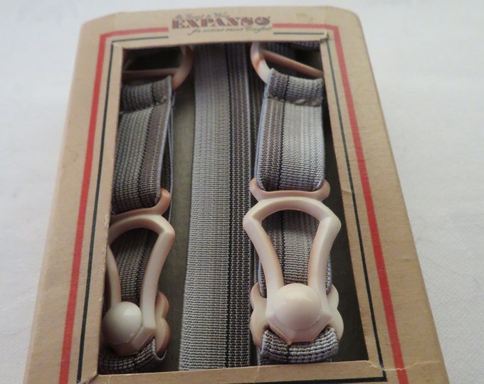 Vintage Expanso Sock Garters/suspenders in Original Box by Knothe ...