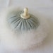Vintage Art Deco Swans Down Powder Puff With Pale Blue Silk - Etsy