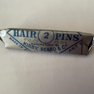 Vintage Kirby Beard Hair Pins – Silver Grey 2" New Old Stock - Etsy