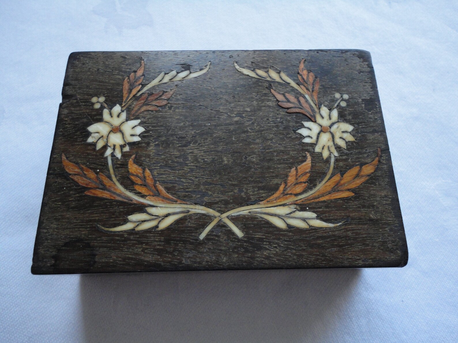 Vintage /antique Wooden Paper Weight/desk Weight With Inlaid - Etsy