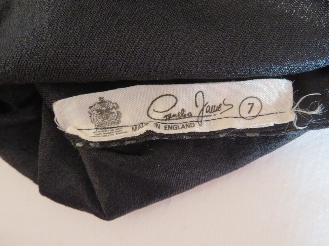 Vintage Black and Grey Snake Skin/reptile Effect Polyester - Etsy