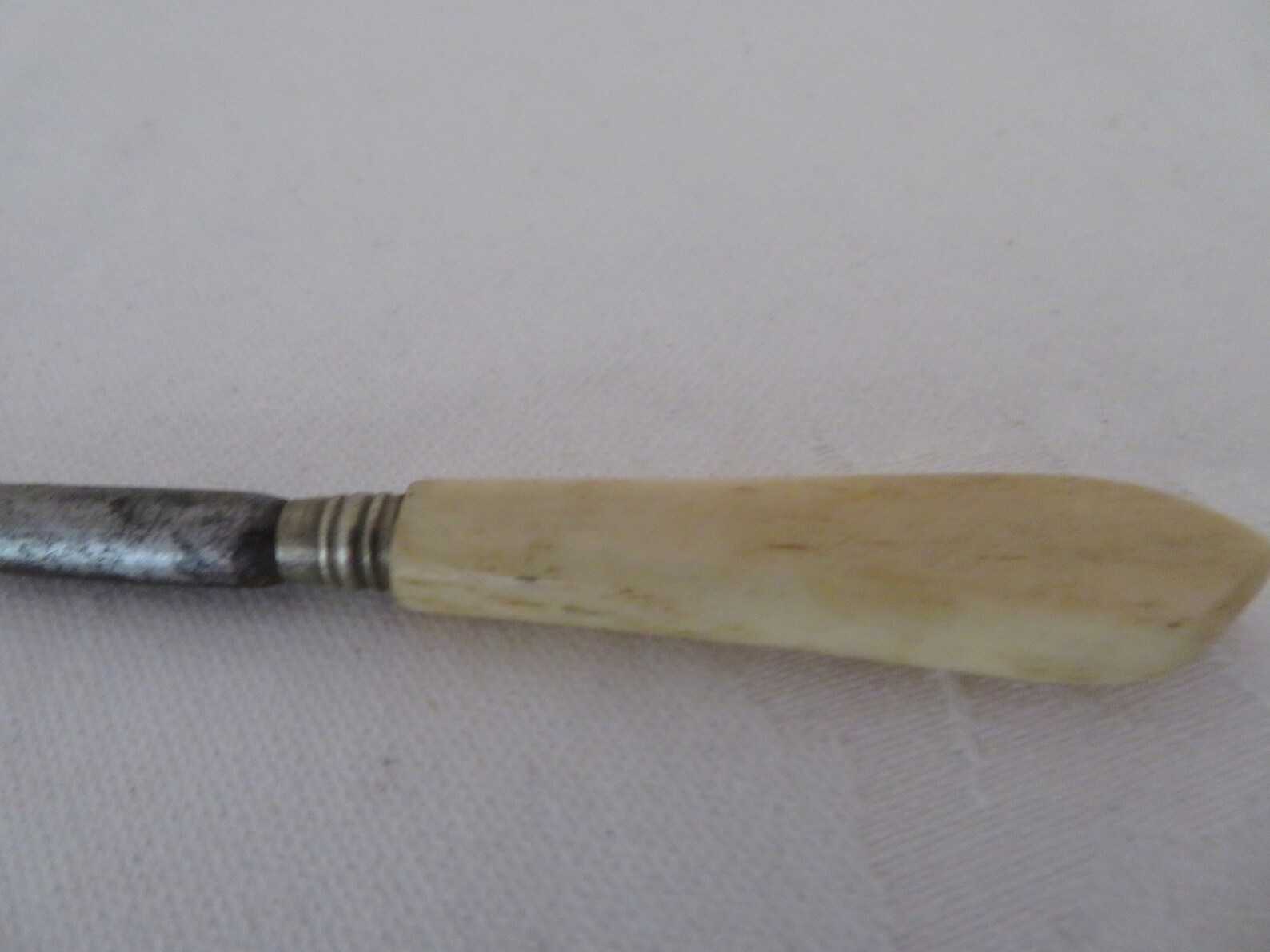 Antique/vintage Bovine Bone Handled Sewing Stiletto - 1800's - Sewing ...