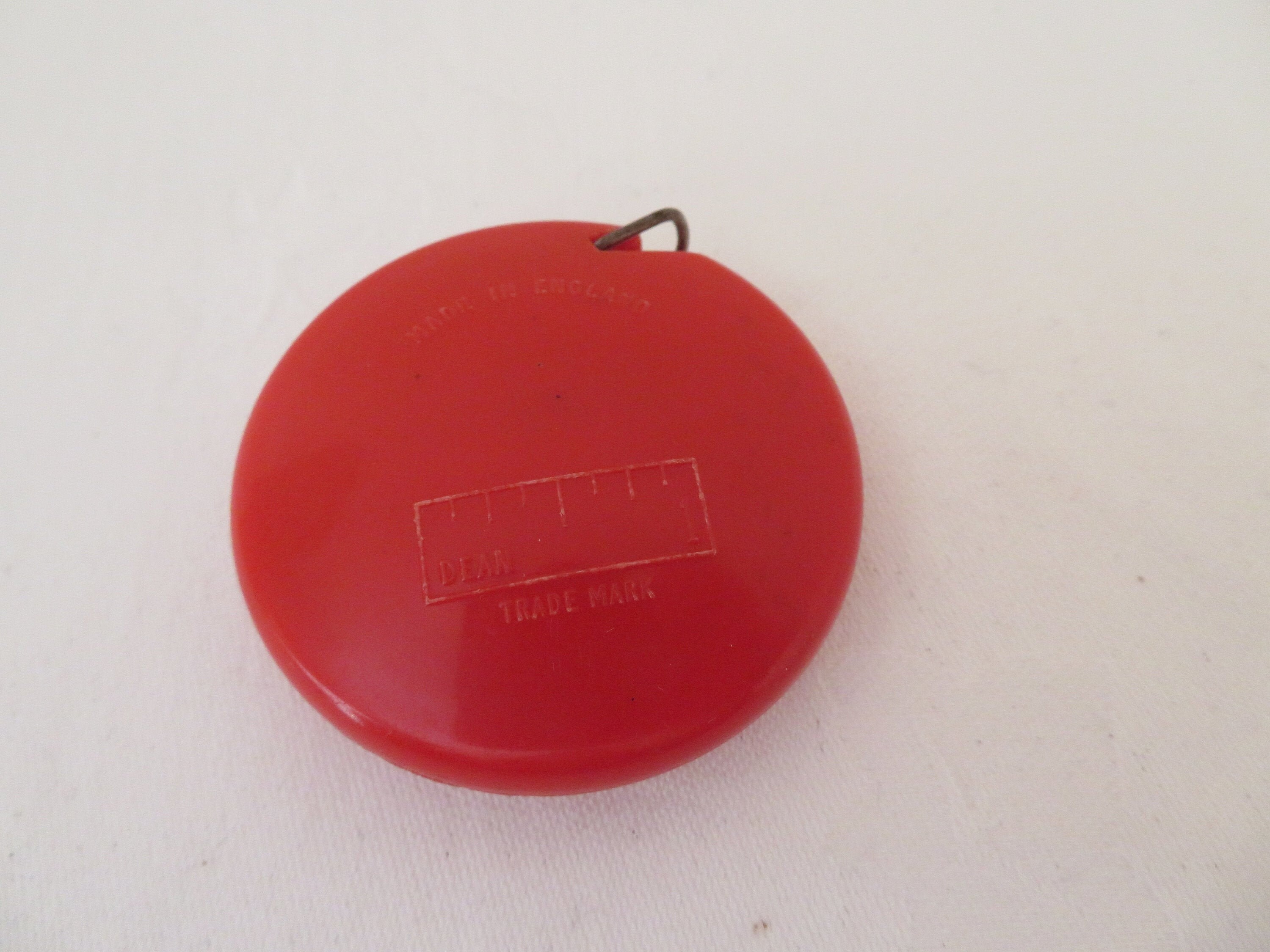 Vintage Red Lucite Retractable Tape Measure by Dean Made in | Etsy