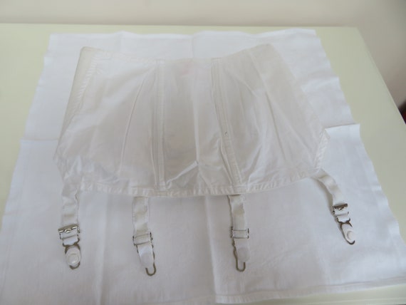 Vintage Lesley Woodgate Corset/Girdle with Four Strap… - Gem