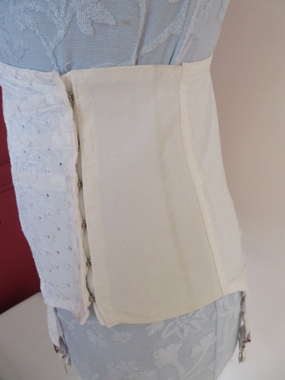 Vintage Lesley Woodgate Corset/Girdle with Four Strap… - Gem