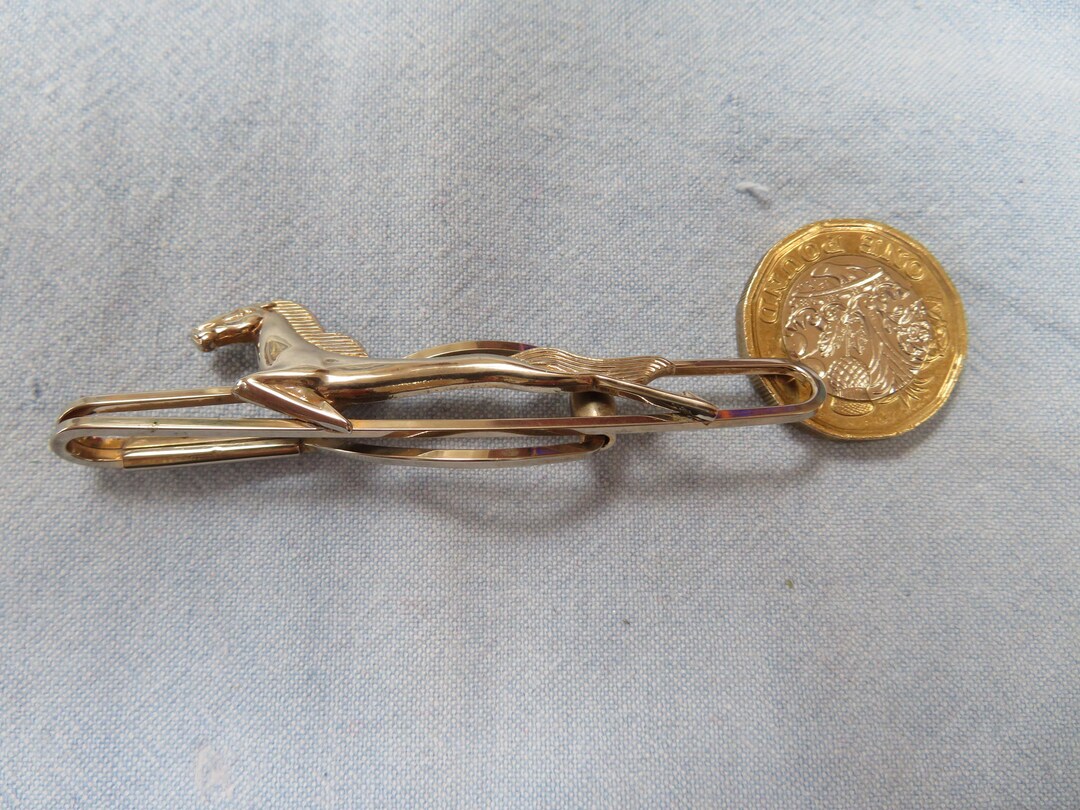 Vintage Art Deco Style Leaping Horse Tie Bar/clip/guard/retainer by ...