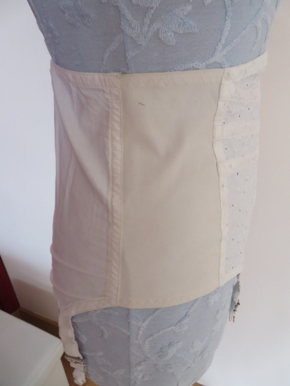 Vintage Lesley Woodgate Corset/Girdle with Four Strap… - Gem