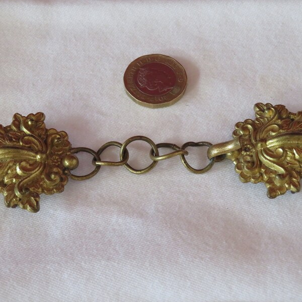 Cloak Fastener With Chain - Etsy