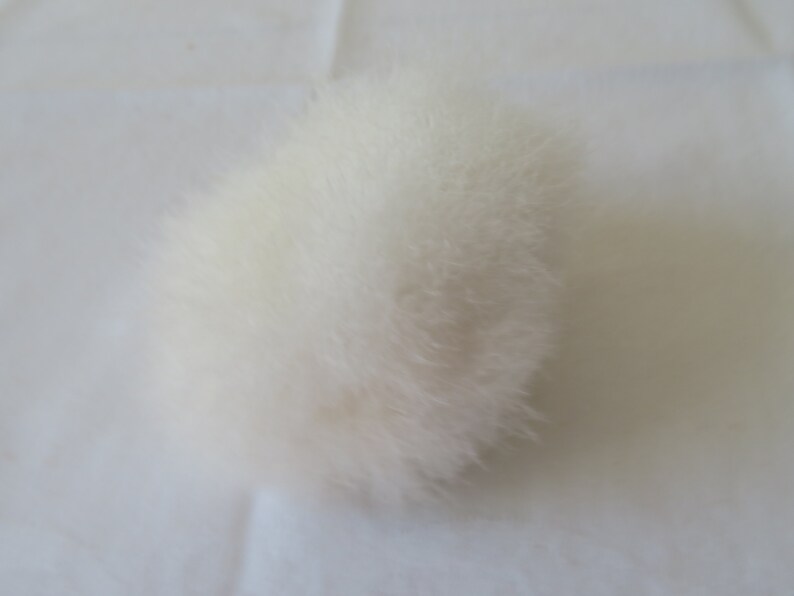 Vintage Art Deco Swans Down Powder Puff With Pale Blue Silk - Etsy