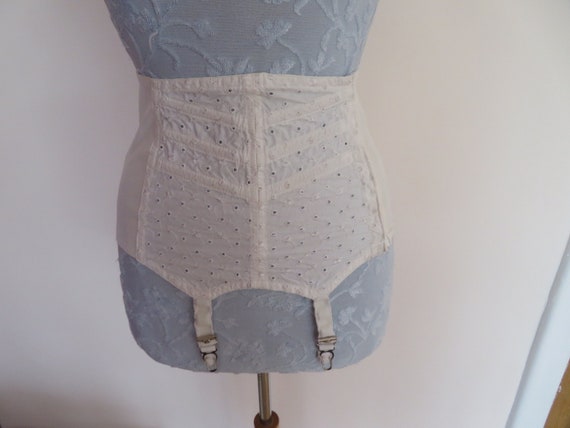 Vintage Lesley Woodgate Corset/Girdle with Four Strap… - Gem
