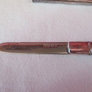 Antique Sterling Silver Letter Opener/quill Cutter/pencil Sharpener by ...