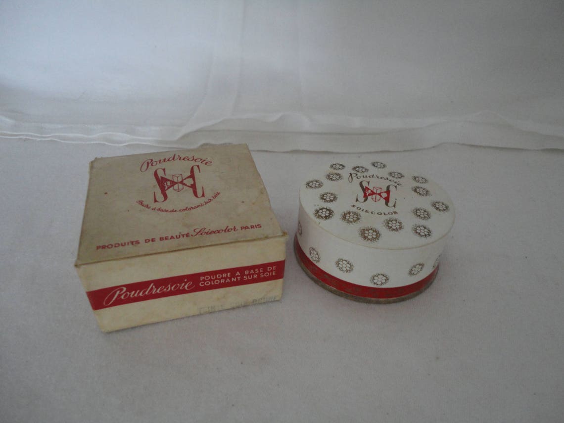 Extremely Rare Vintage Face Powder Poudresoie by Laboratoires | Etsy
